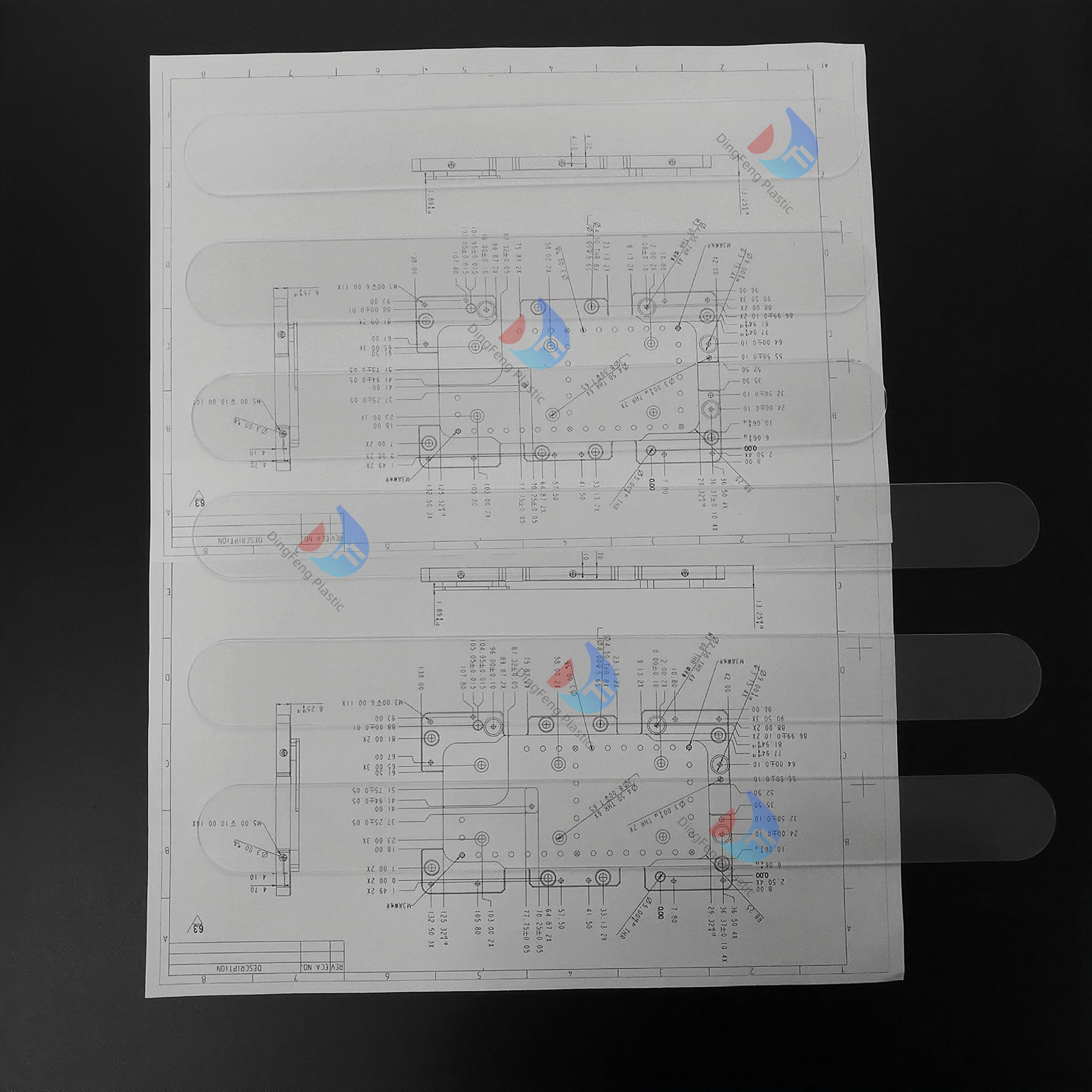Custom PCTFE (Kel-F) CNC Machining Services_dingfeng plastic co,ltd